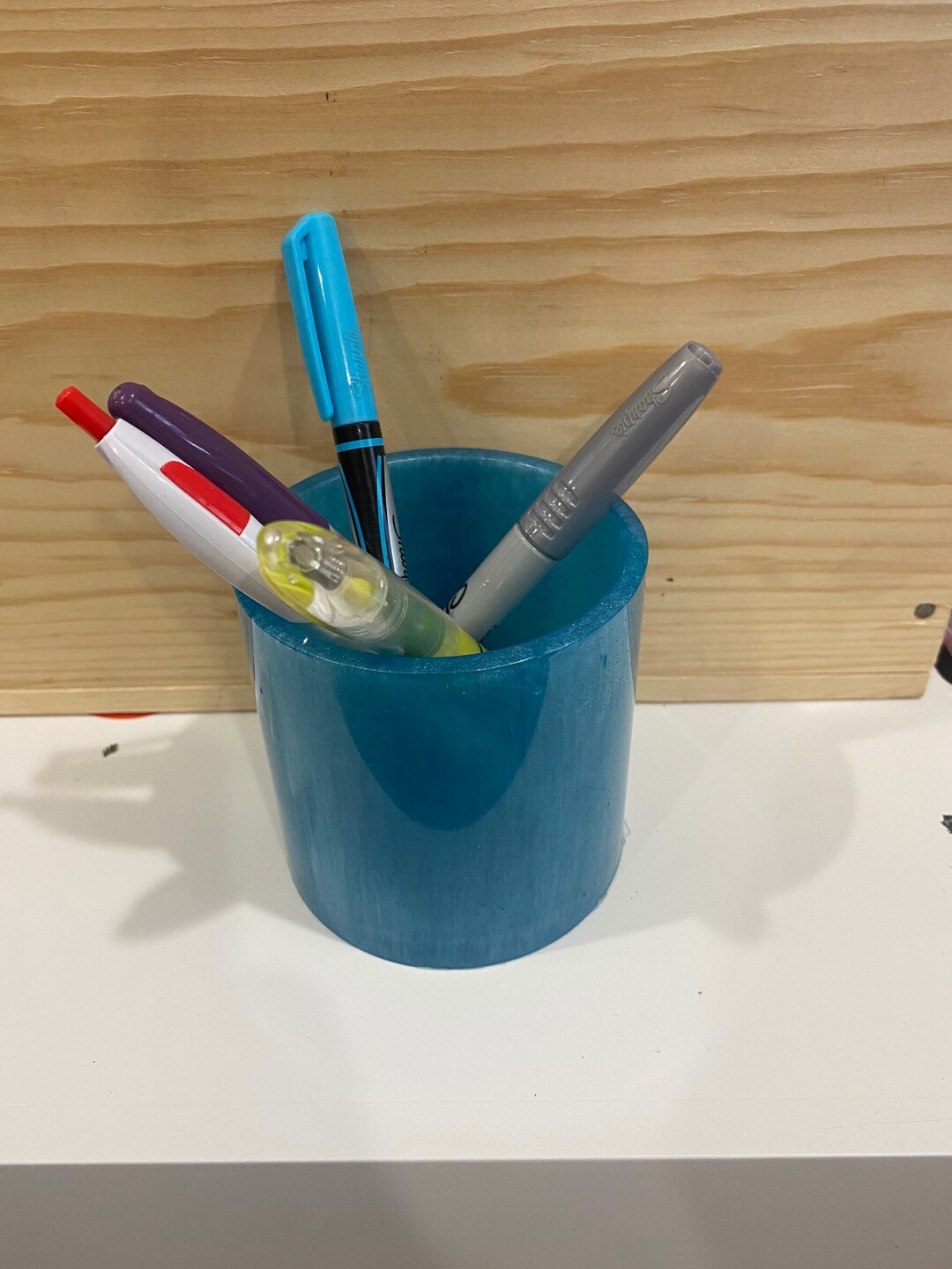 Resin Pen Holder - Etsy
