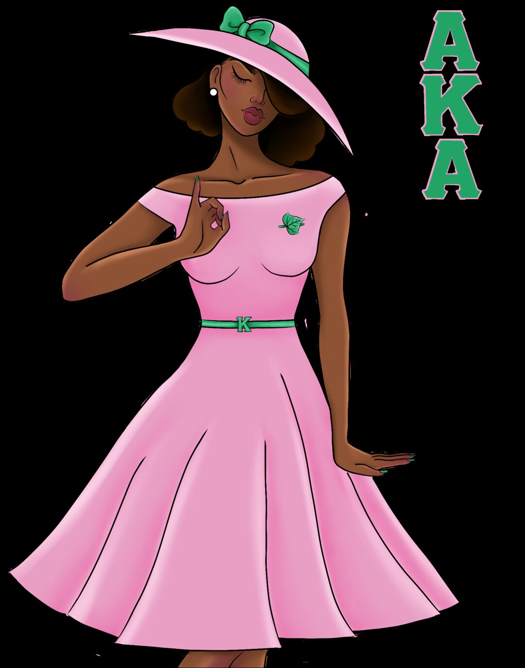 Complete AKA Pre Drawn Outline DIY Canvas Paint Party Instant Download ...