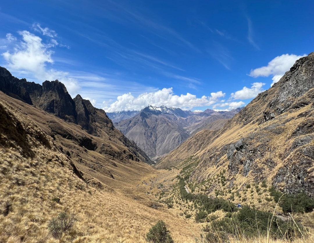 Inca Trail, Dead Woman's Pass Valley, 8x10 Matted Print - Etsy