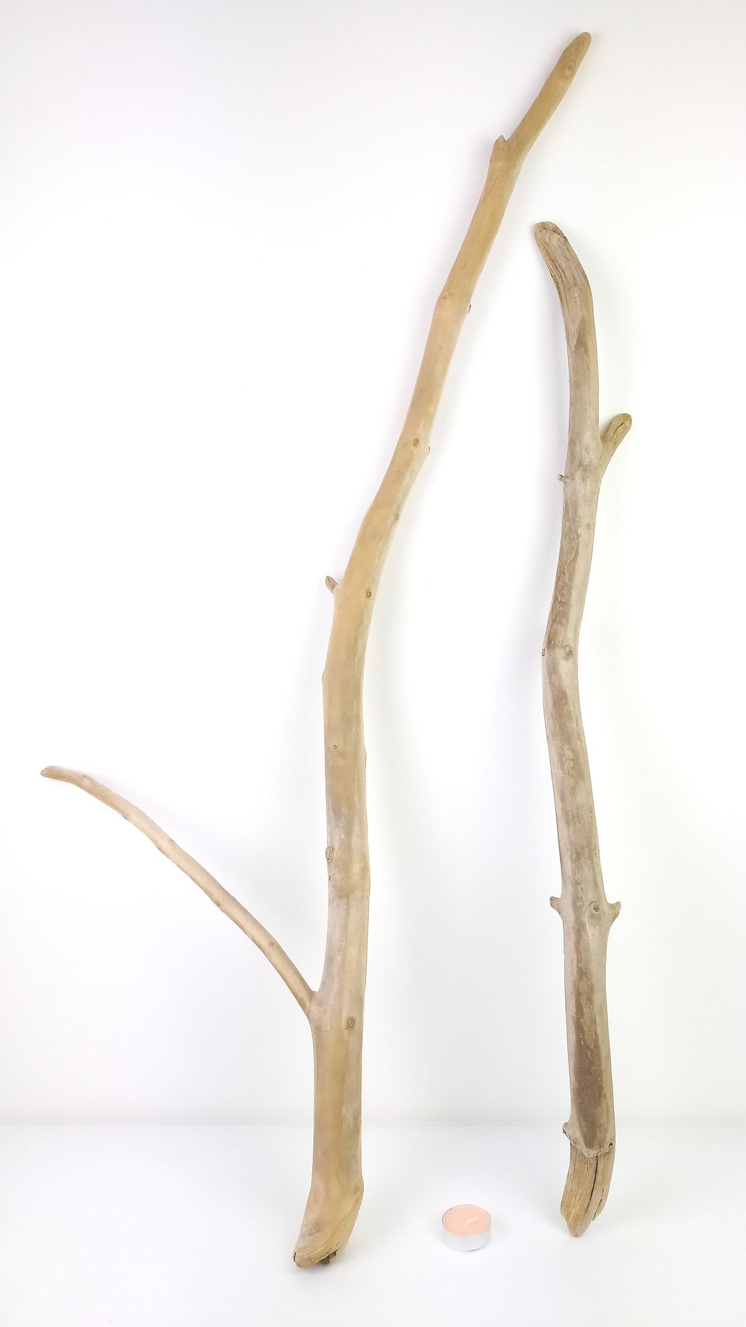 Unique Knotty Driftwood Branches 2.10 - 3.6 Ft (87-107cm) Long Beach ...