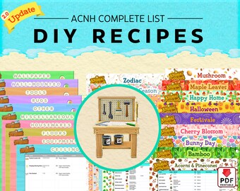 Acnh Villager Complete List Animal Crossing Guide Printable | Etsy