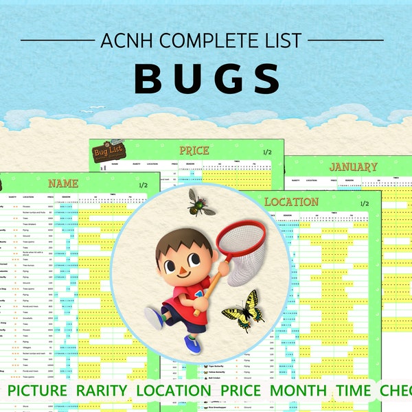 Acnh Planner - Etsy