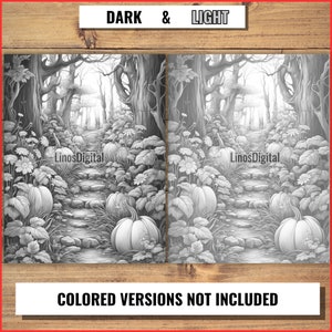 30 Halloween Pumpkin Paths Coloring Book, Adults Coloring Pages With ...