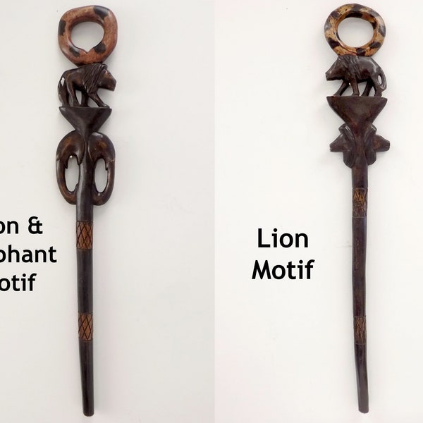 African Walking Staff - Etsy