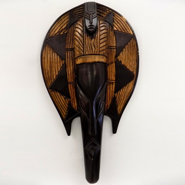 African Fish Mask - Etsy