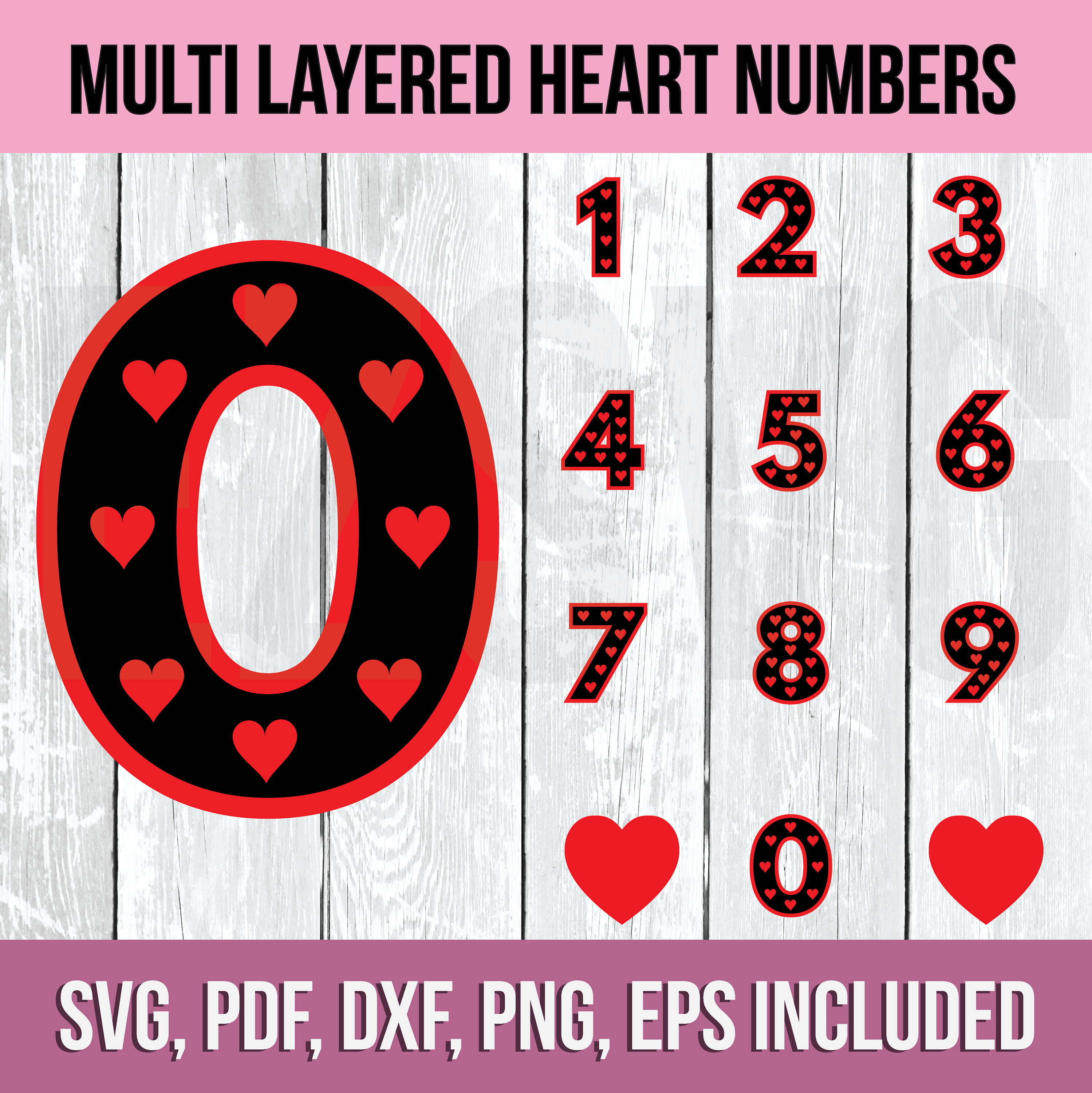 Valentines Day Letters Svg for Cricut and Other Cutting Machines ...
