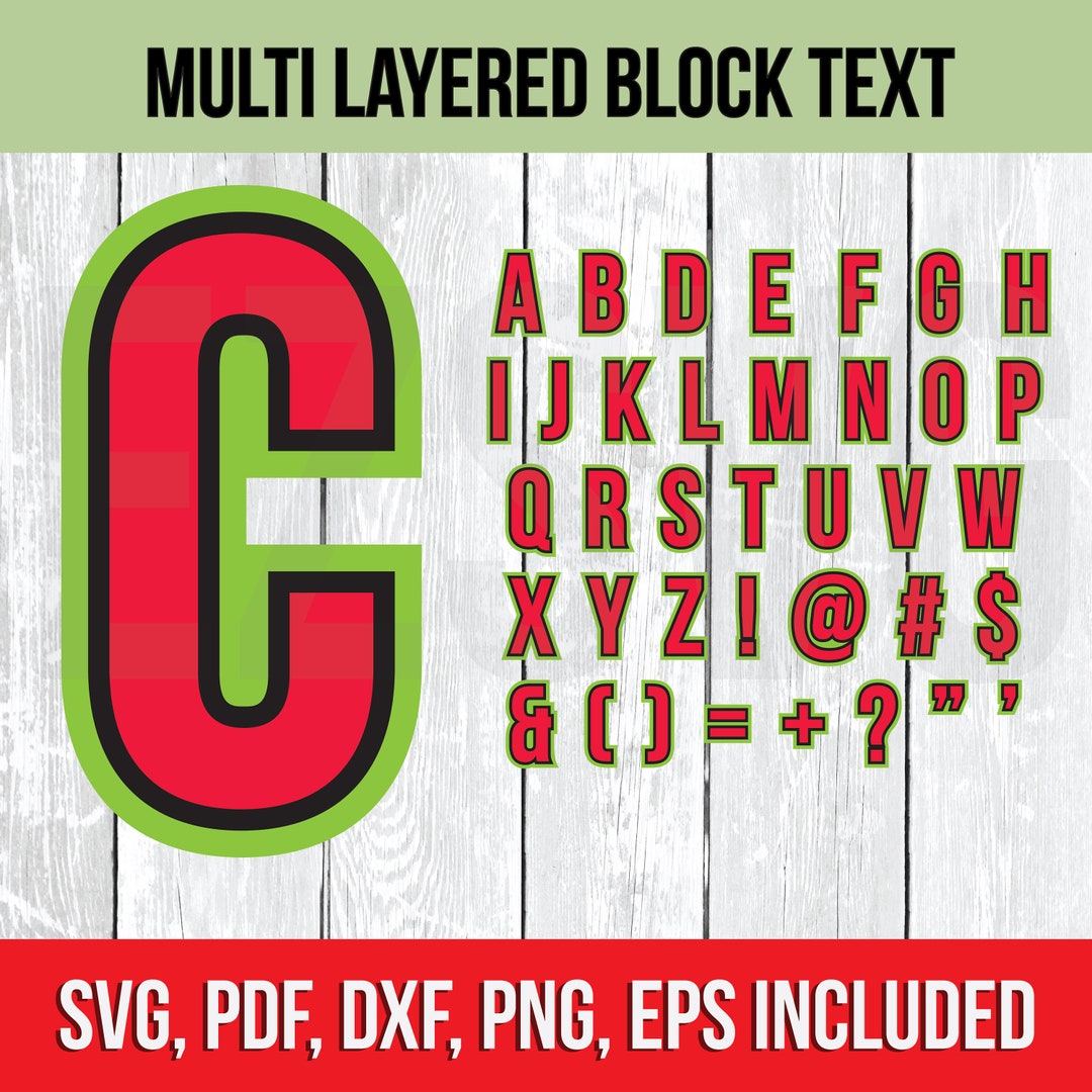 Alphabet Svg for Cricut and Other Cutting Machines | Svg Cut File ...