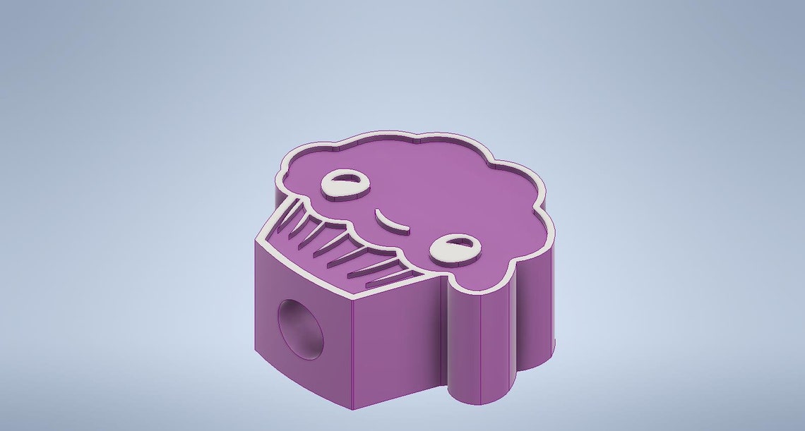 Cute Muffin Straw Topper STL File for 3D Printing - Etsy