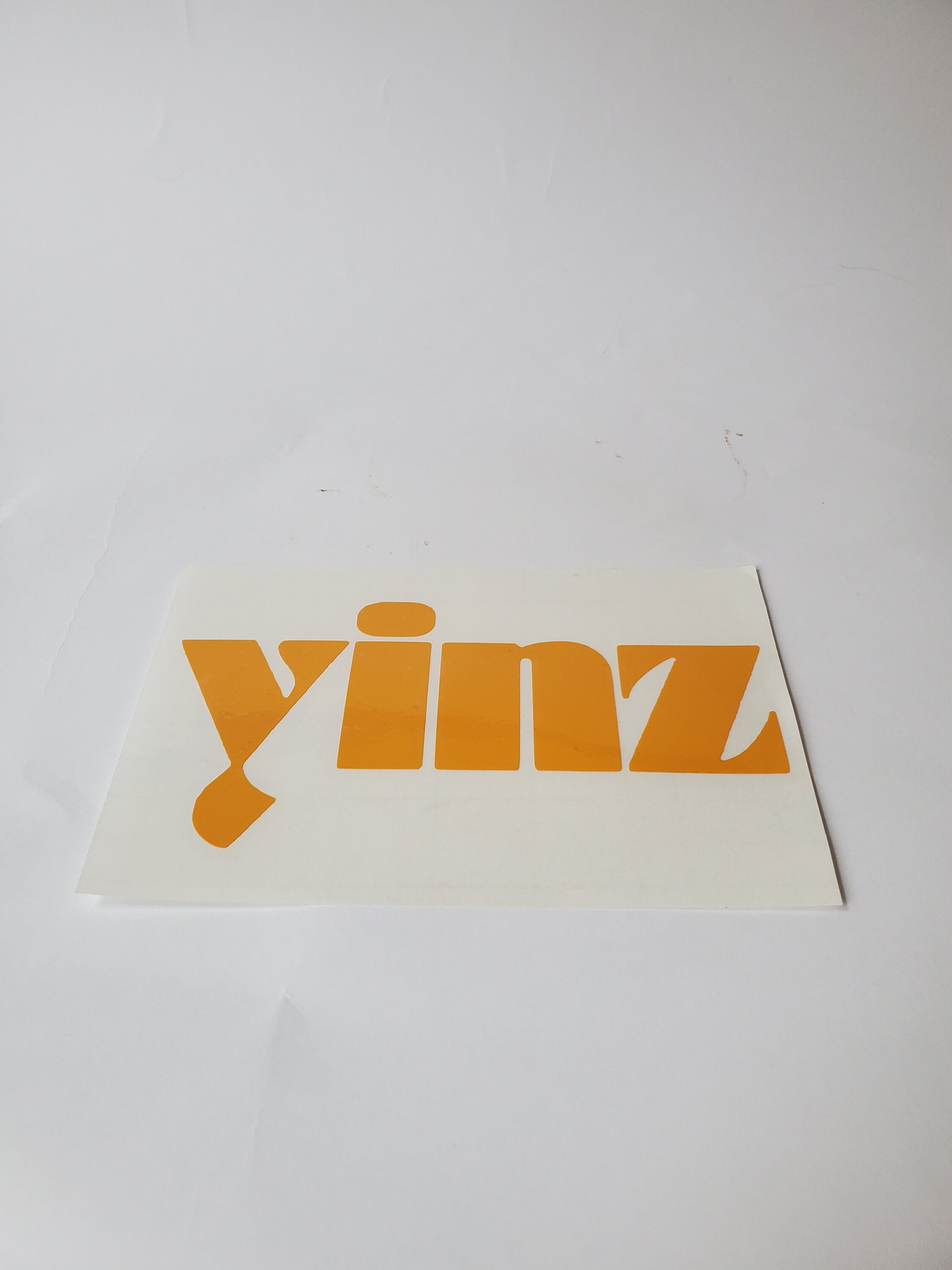 Yinz Old School PGH Vinyl Sticker Decal Multiple Colors | Etsy