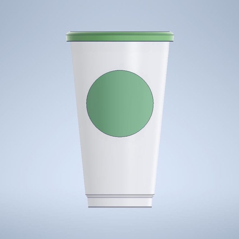 Starbucks Cup Straw Cover STL File for 3D Printing - Etsy