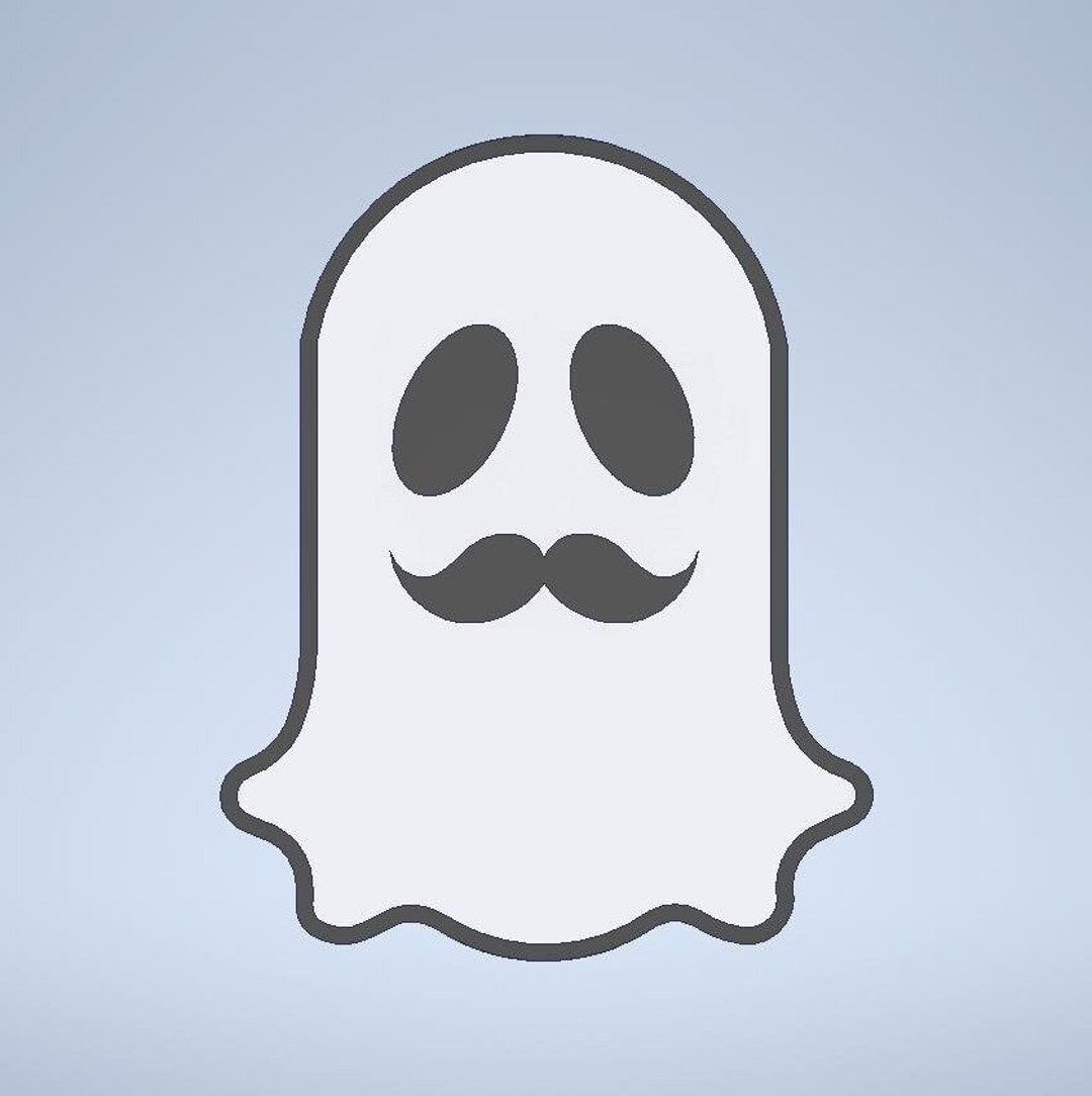 Mr. Ghost Straw Topper STL File for 3D Printing - Etsy