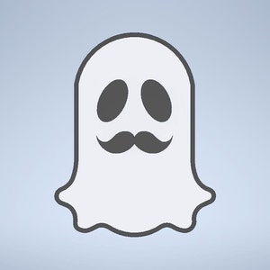 Mr. Ghost Straw Topper STL File for 3D Printing - Etsy