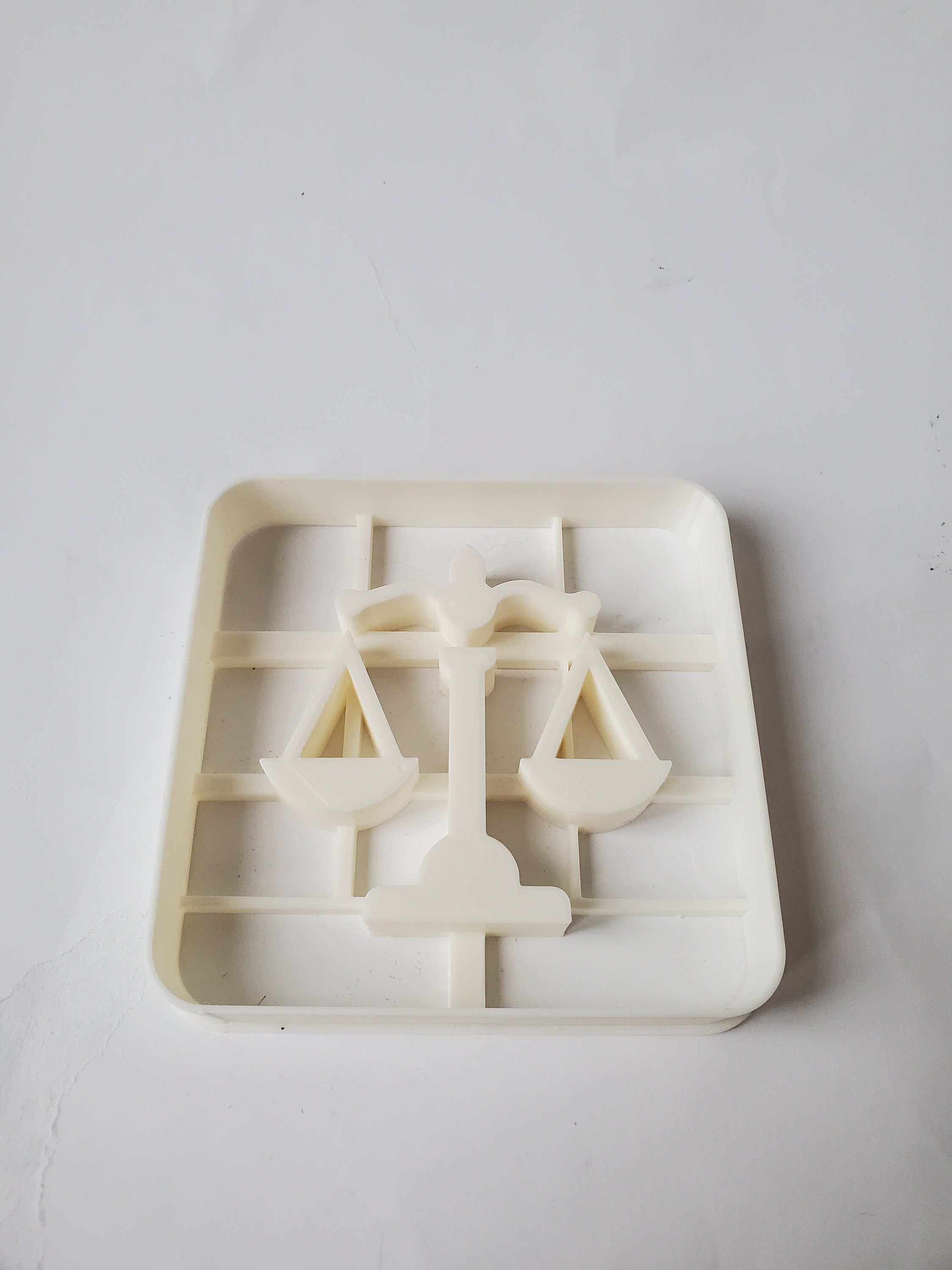 Scales of Justice Stamped Cookie Cutter Multiple Colors - Etsy