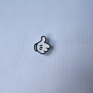 Mickey Mouse Thumbs up Croc Buddy Shoe Charm Clip Dual Color - Etsy