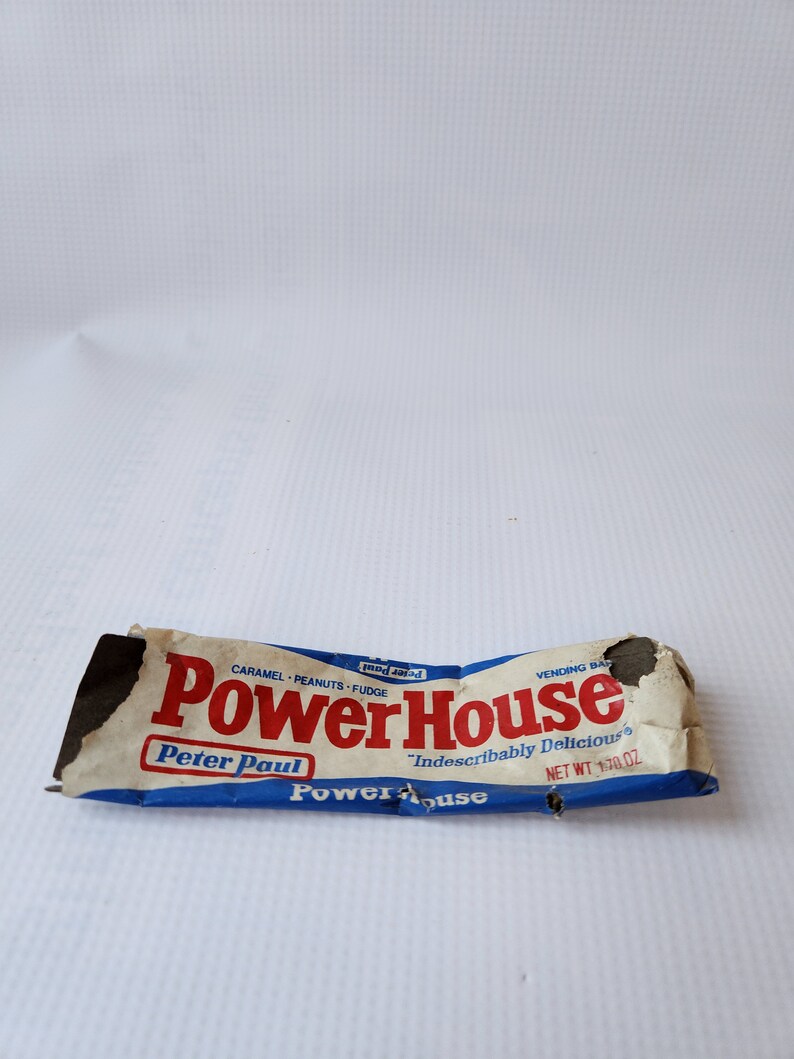 Powerhouse Candy Bar 1960-70s Product Packaging RARE - Etsy