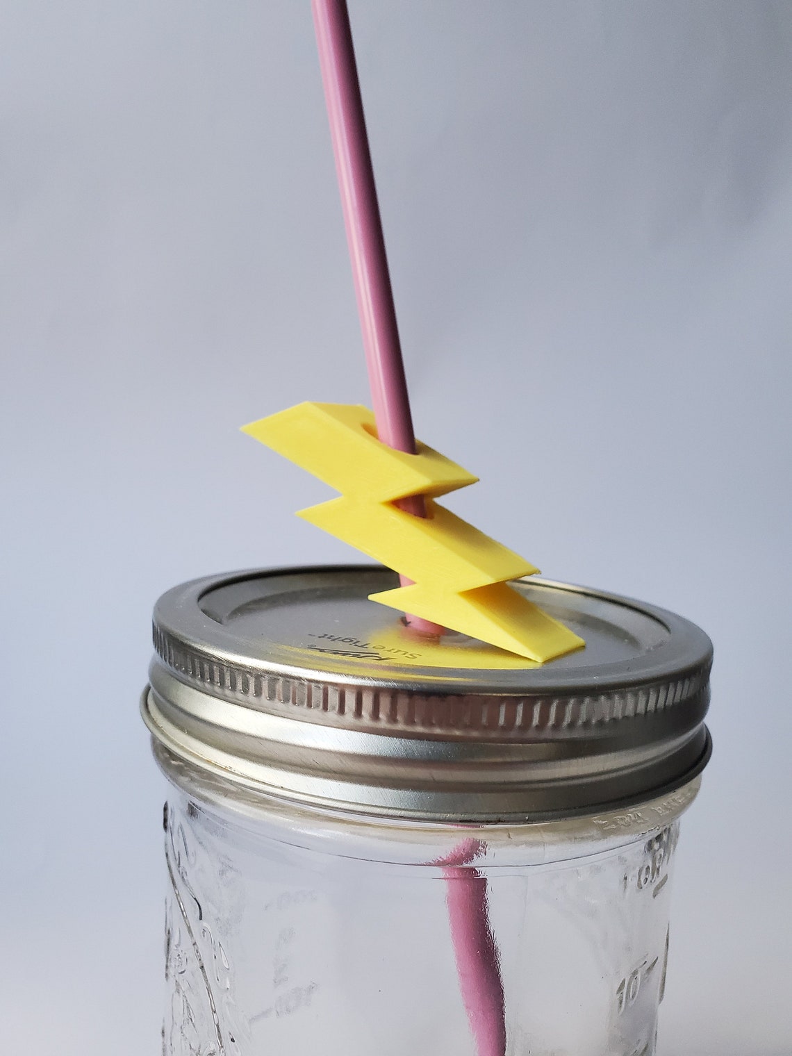 Lightning Bolt Straw Topper Straw Buddy Multiple Colors - Etsy