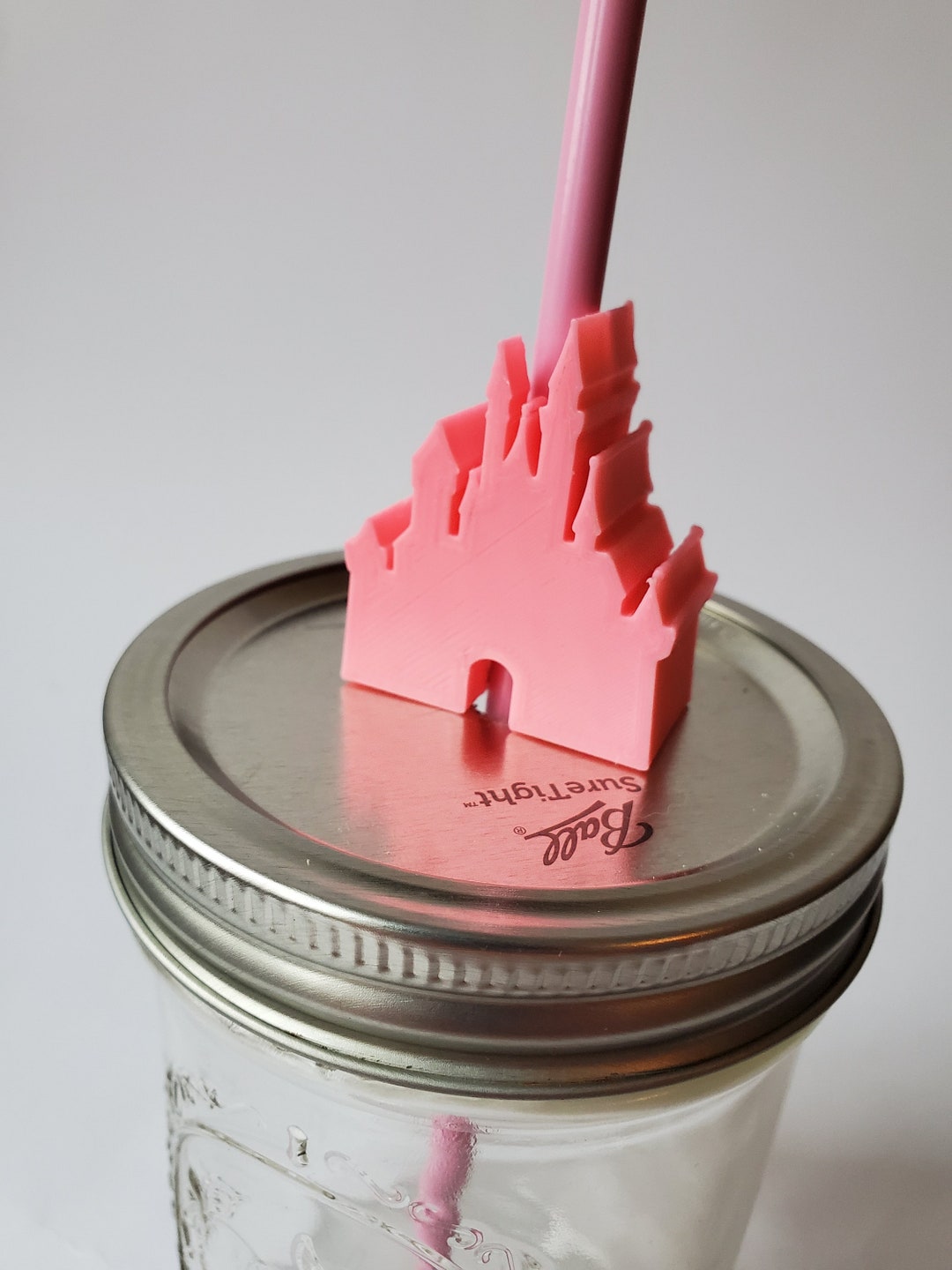 Castle Straw Topper Straw Buddy -- Multiple Colors - Etsy