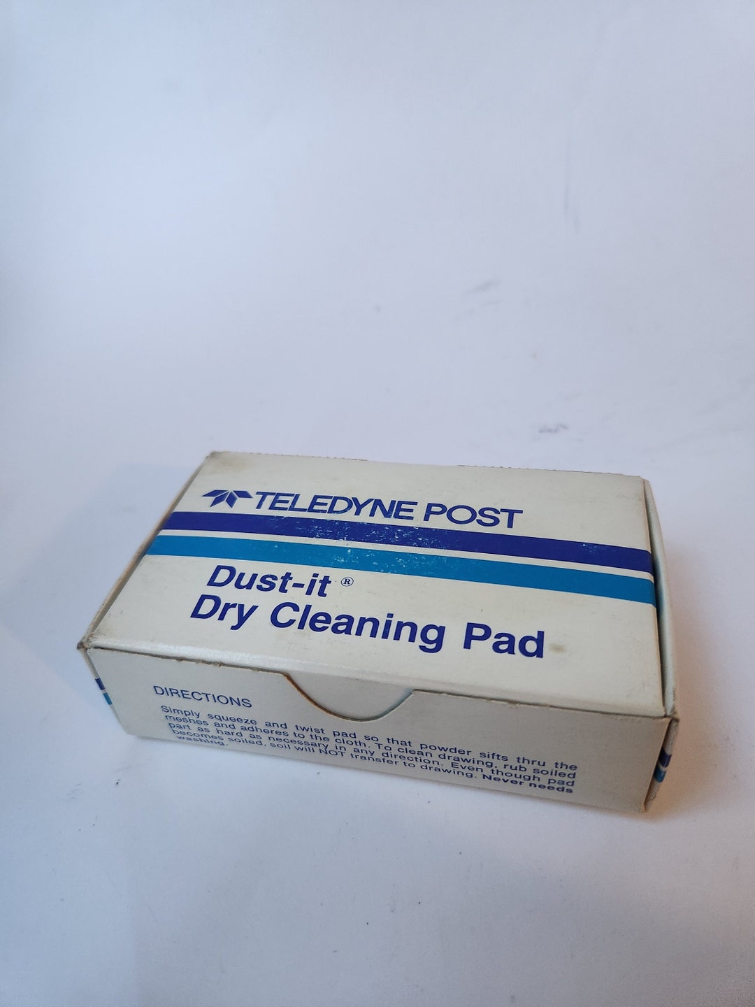 Vintage Teledyne Post Dust-it Dry Cleaning Pad - W/ Original Box - Etsy