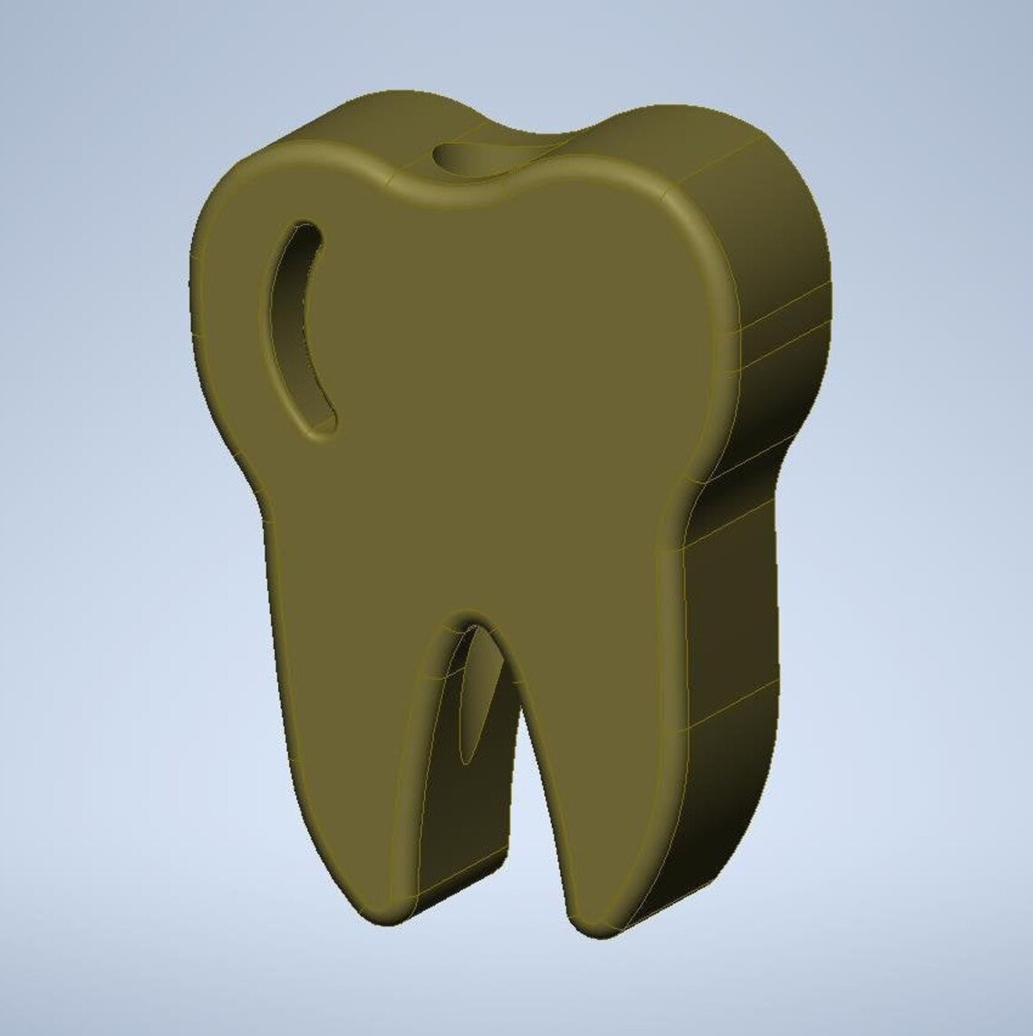 Tooth Straw Topper STL File for 3D Printing - Etsy