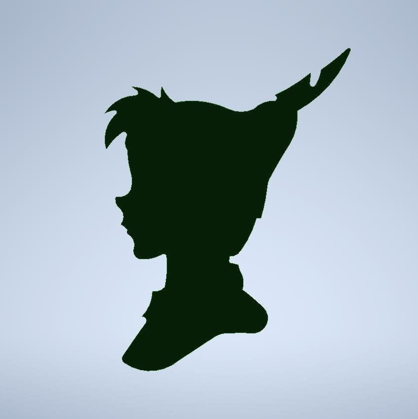 Peter Pan Head Straw Topper STL File for 3D Printing - Etsy