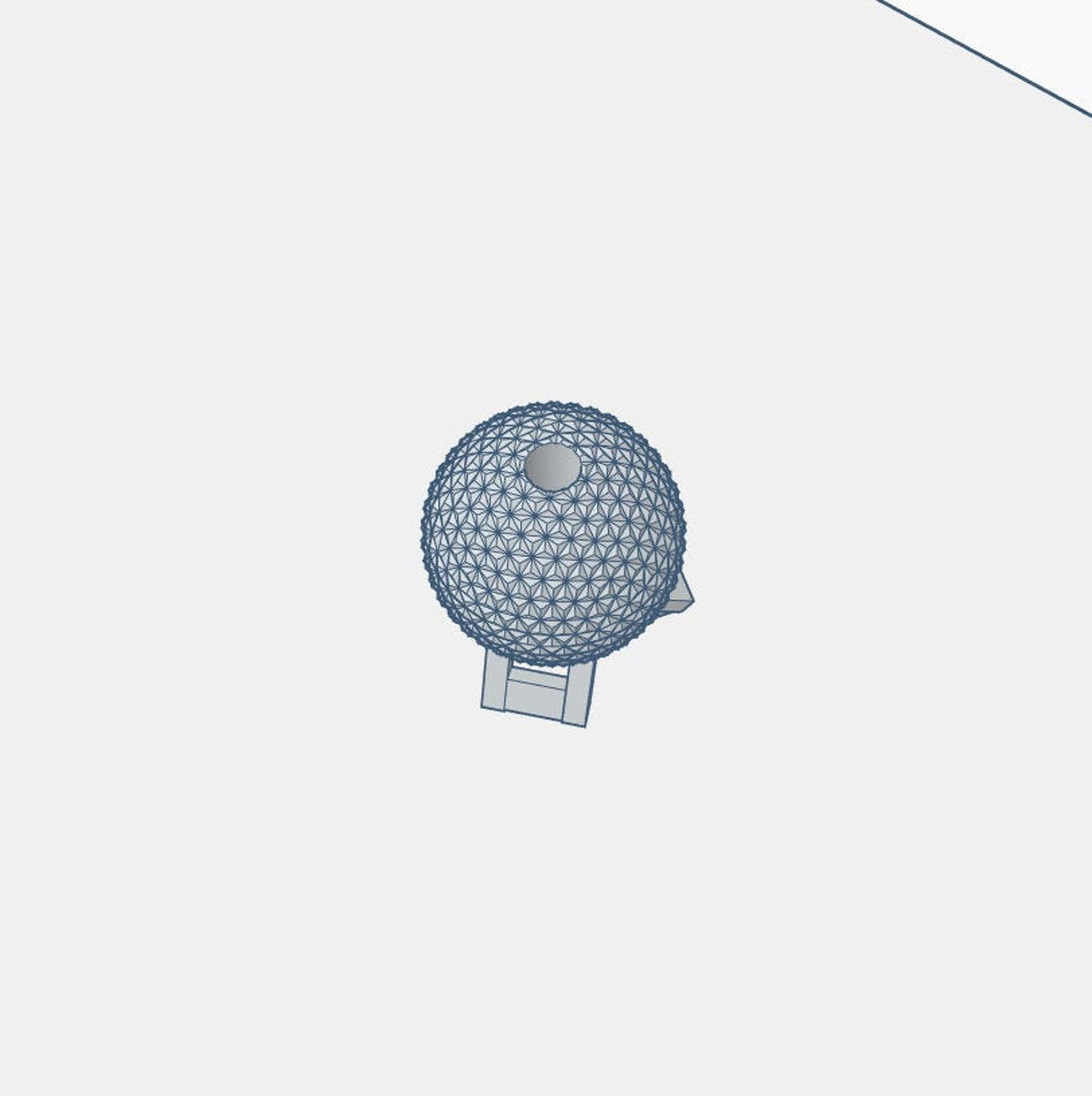 Epcot Spaceship Straw Topper STL File for 3D Printing - Etsy