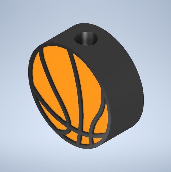 Basketball Straw Topper STL File for 3D Printing - Etsy