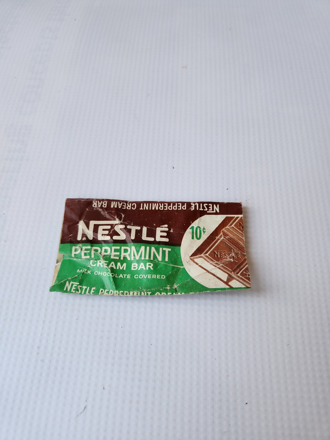 Nestle Peppermint Cream Bar Vintage Product Packaging RARE - Etsy