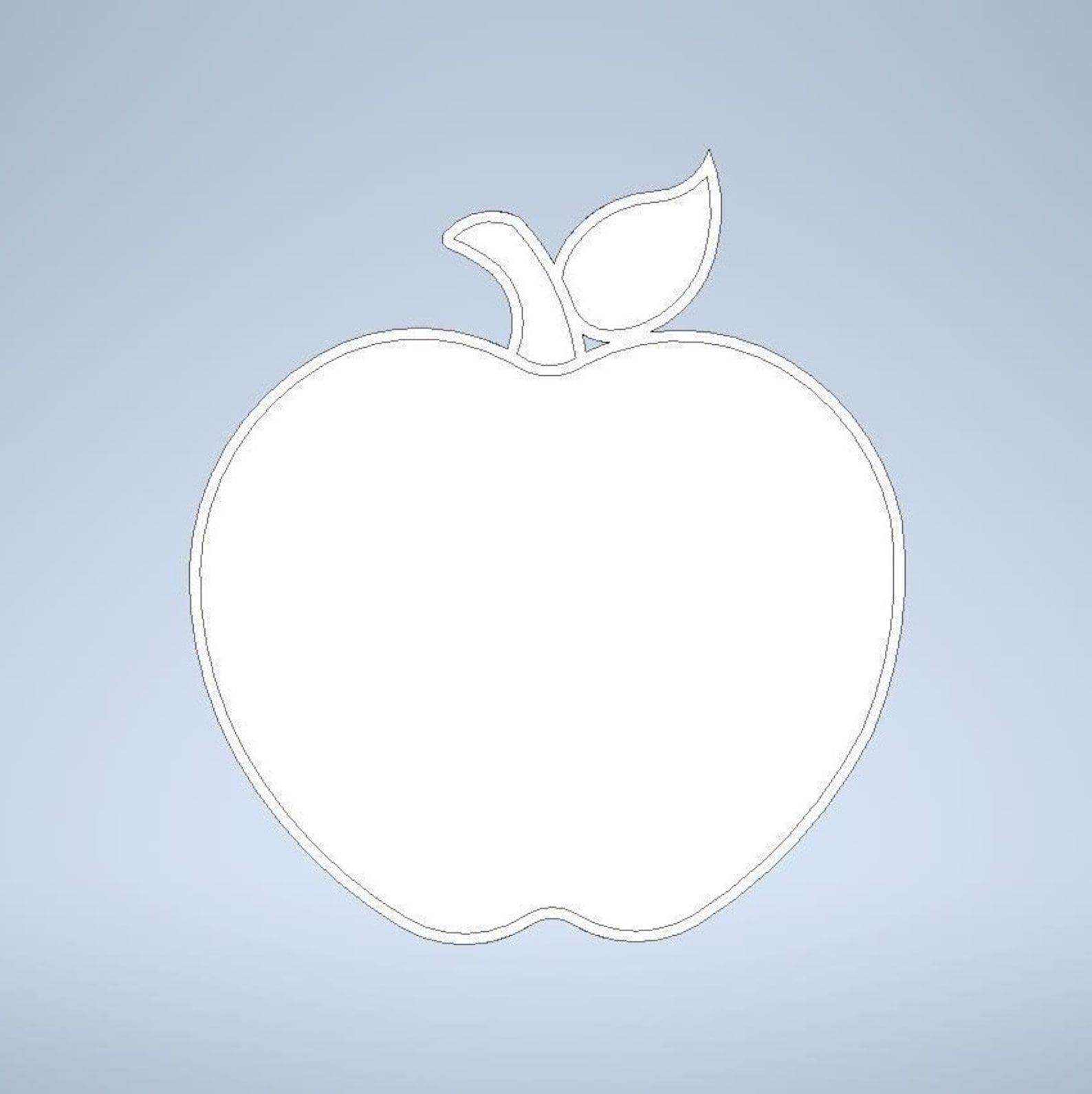 Archivo STL de Apple Straw Topper para impresión 3D - Etsy España