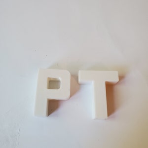 Letter Straw Topper Straw Buddy Alphabet Block Font-- Multiple Colors ...