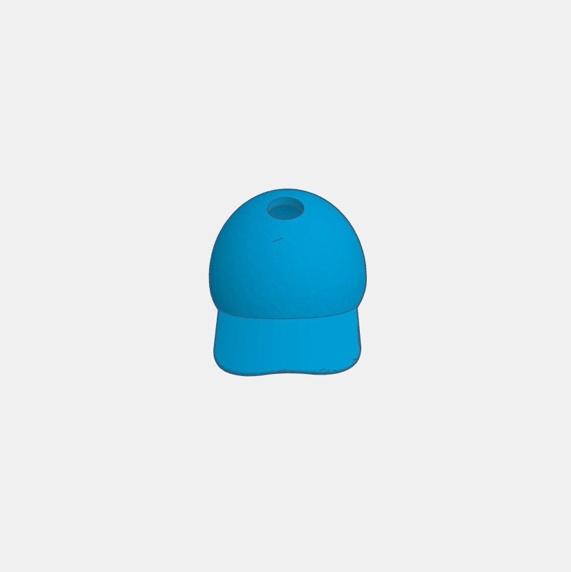 Baseball Hat Straw Topper STL File for 3D Printing - Etsy UK