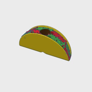 Taco Straw Topper STL File for 3D Printing - Etsy