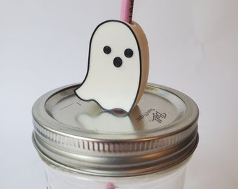 Mickey Ghost Straw Topper - Etsy