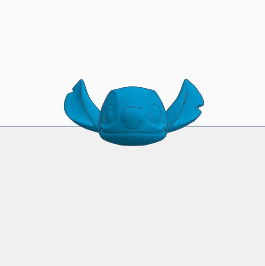 Stitch Lilo & Stitch Straw Topper STL File for 3D Printing - Etsy