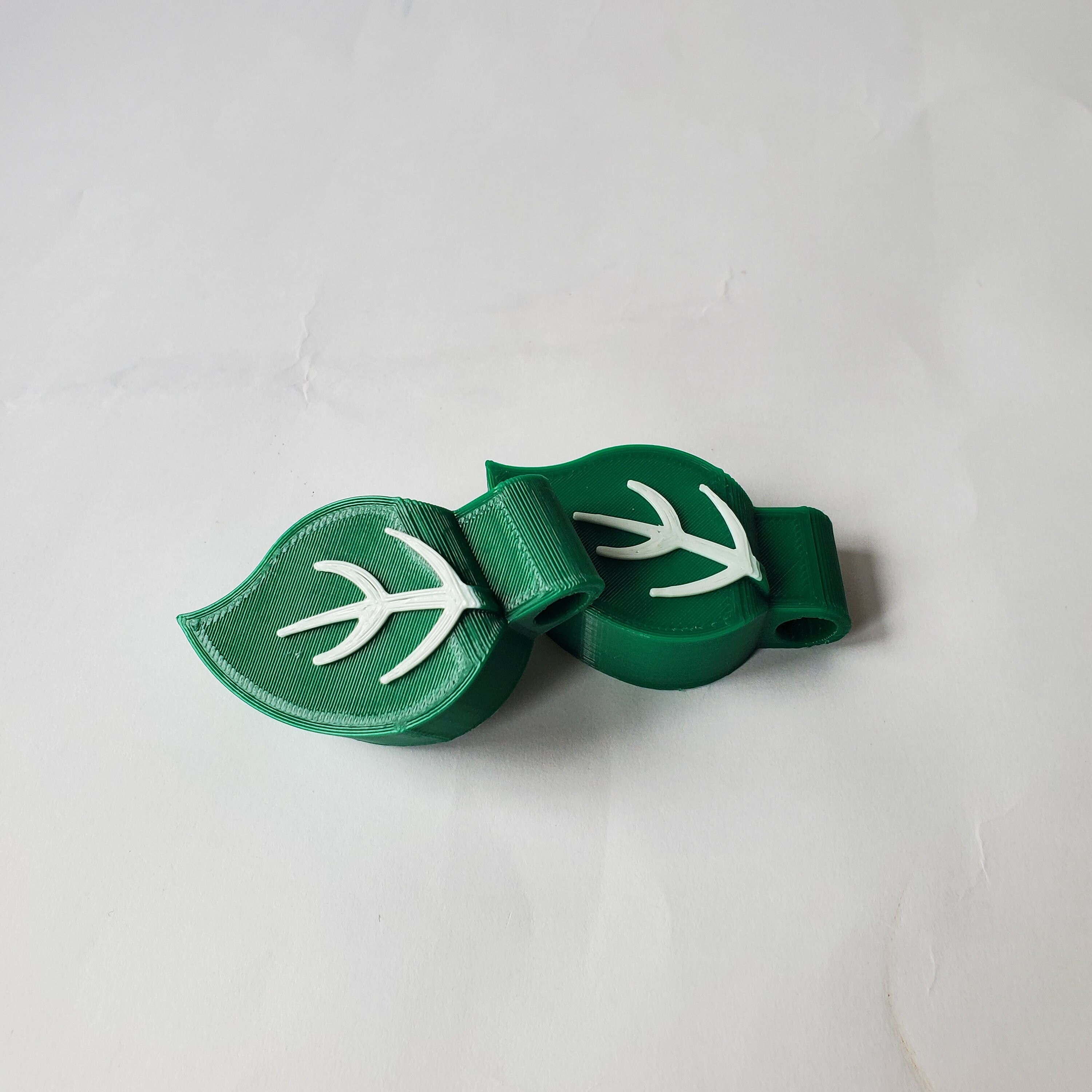 Teardrop Leaf Straw Topper Straw Buddy Dual Color - Etsy