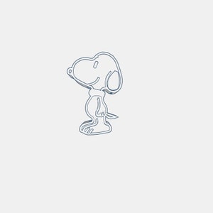 Snoopy Side Peanuts Straw Topper STL File for 3D Printing - Etsy