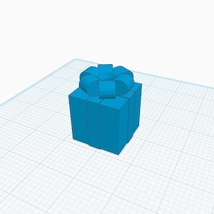 Present Straw Topper STL File for 3D Printing - Etsy