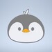 Cute Penguin Head Straw Topper STL File for 3D Printing - Etsy