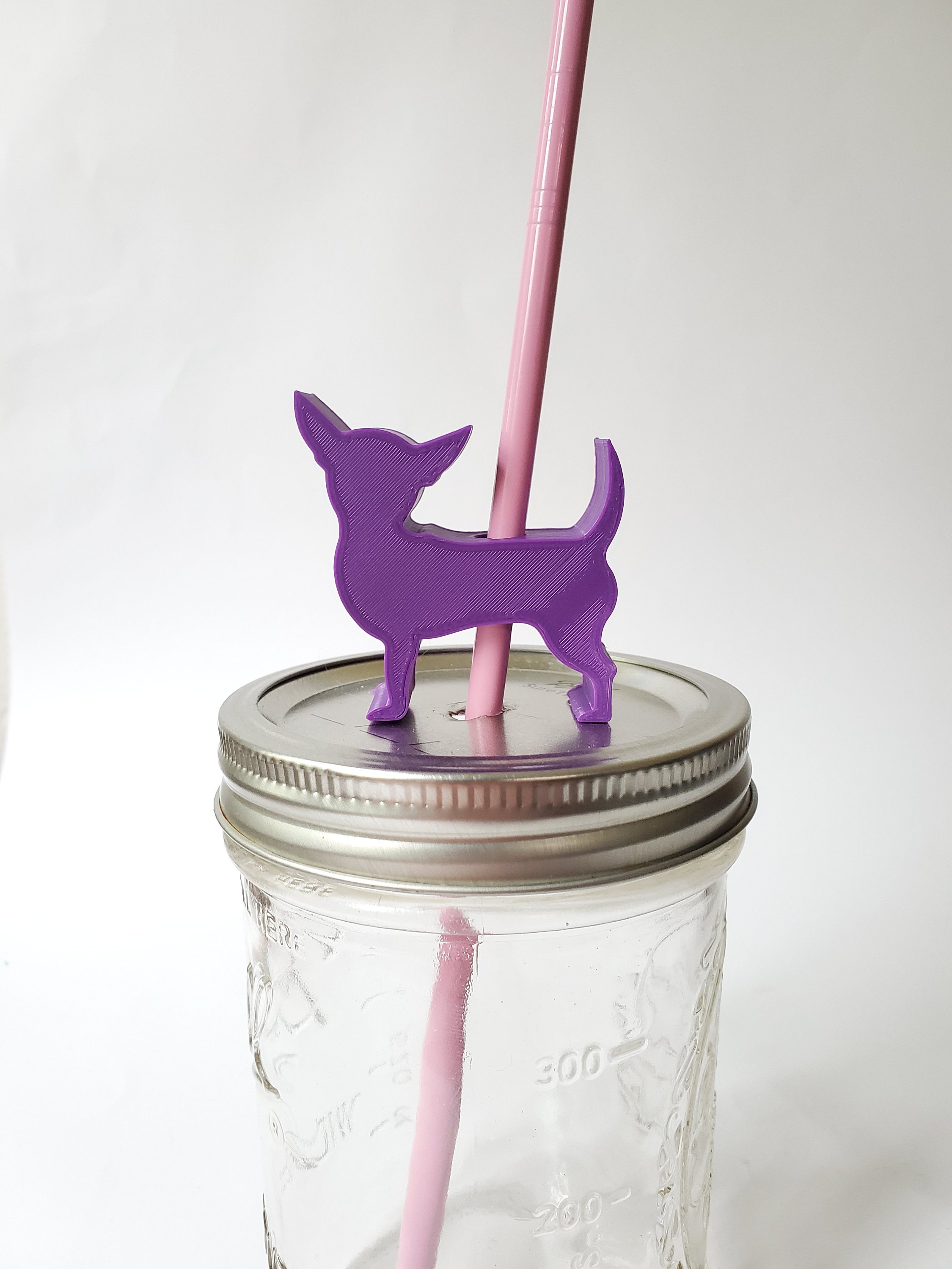 Small Dog Straw Topper Straw Buddy Multiple Colors - Etsy