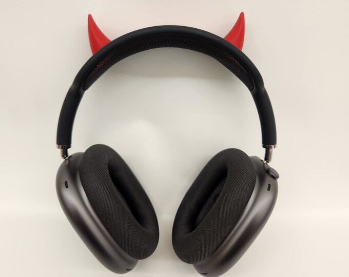 Apple AirPod Max Headphones Devil Horns Headband Strap Multiple Colors ...