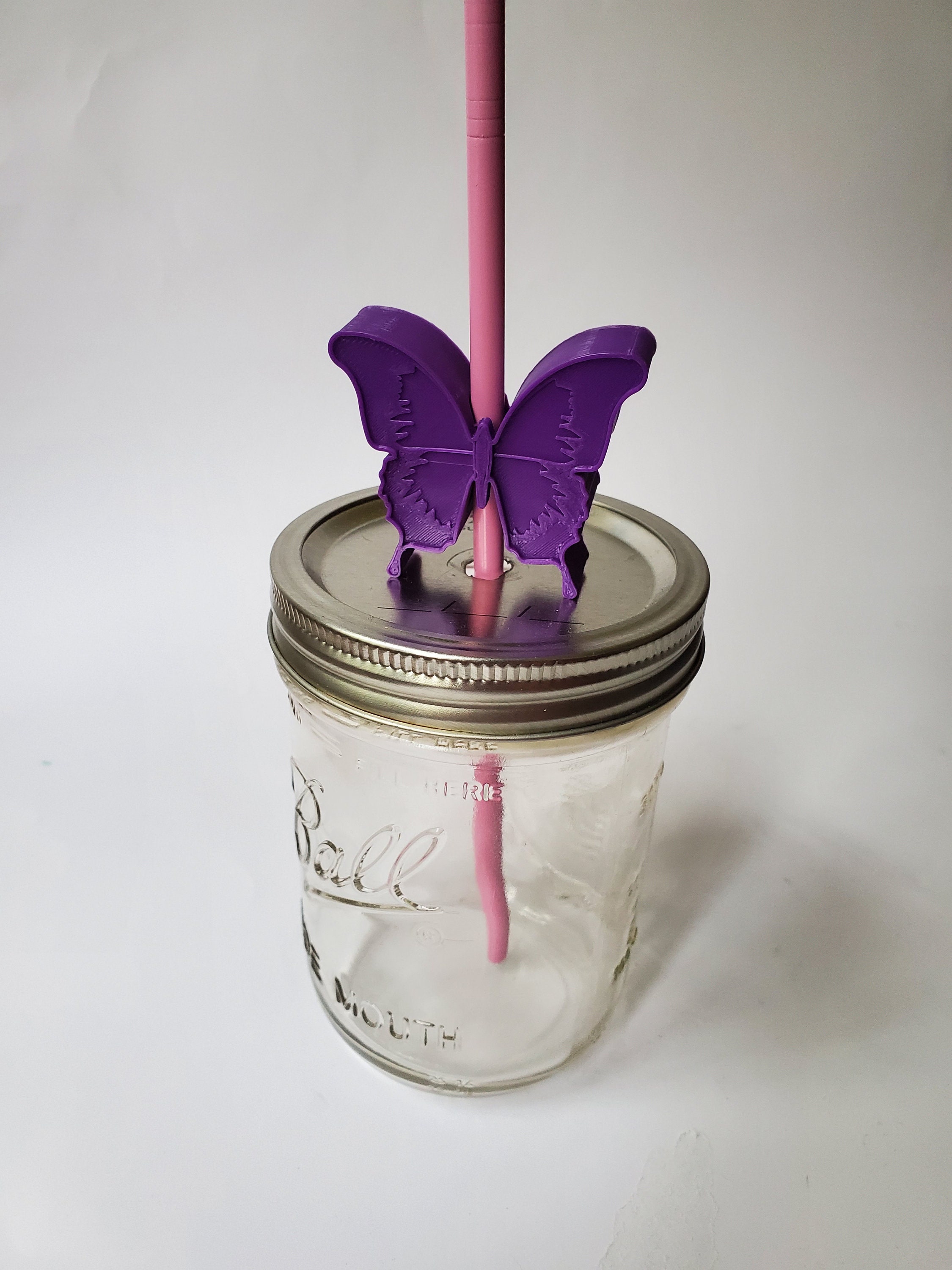 Monarch Butterfly Straw Topper Straw Buddy Multiple Colors - Etsy