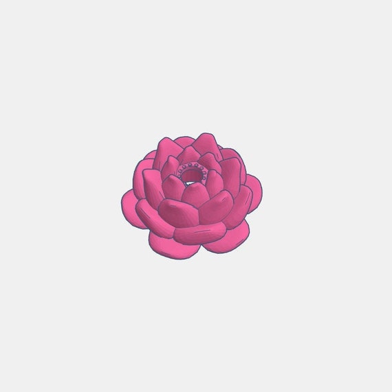 Lotus Flower Straw Topper STL File for 3D Printing | Etsy