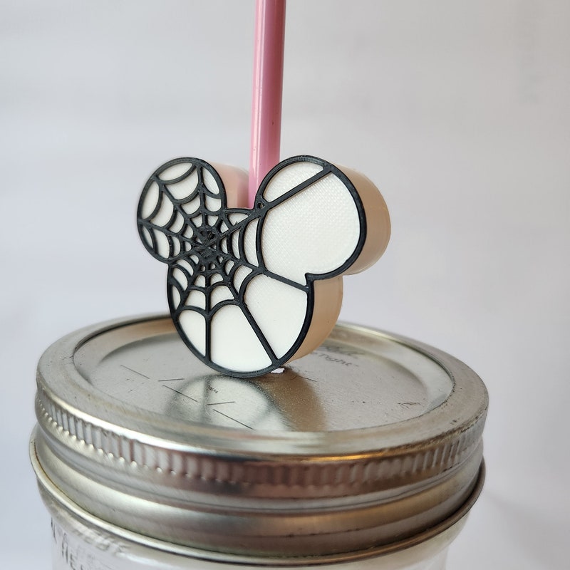 Mickey Mouse Straw Topper - Etsy