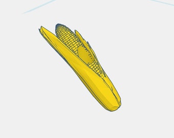 3d Printed Corn Cob - Etsy