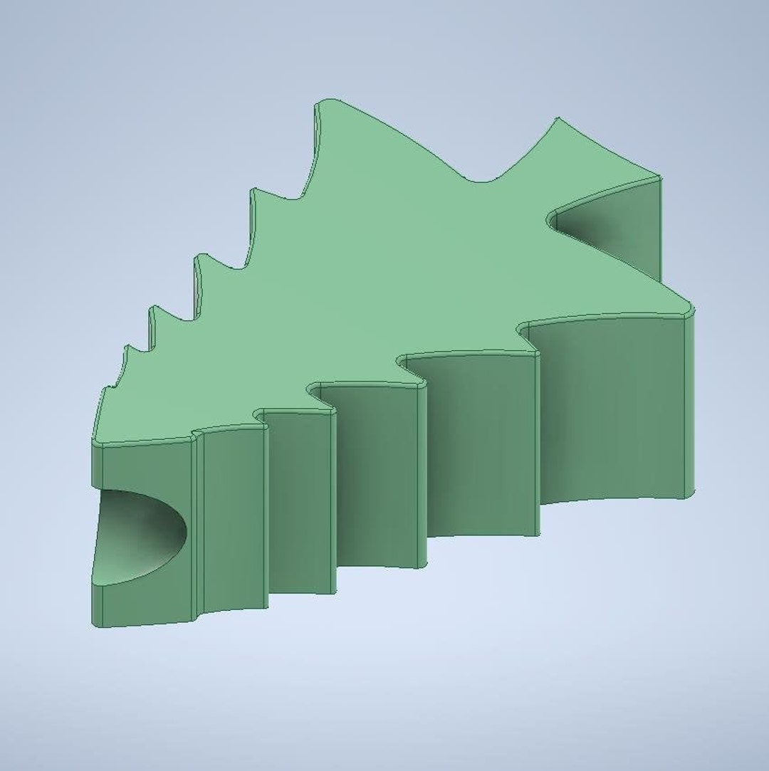 Evergreen Tree Straw Topper STL File for 3D Printing - Etsy