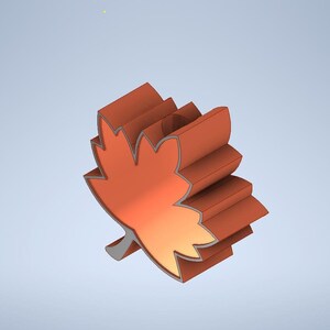 Maple Leaf Straw Topper STL File for 3D Printing - Etsy