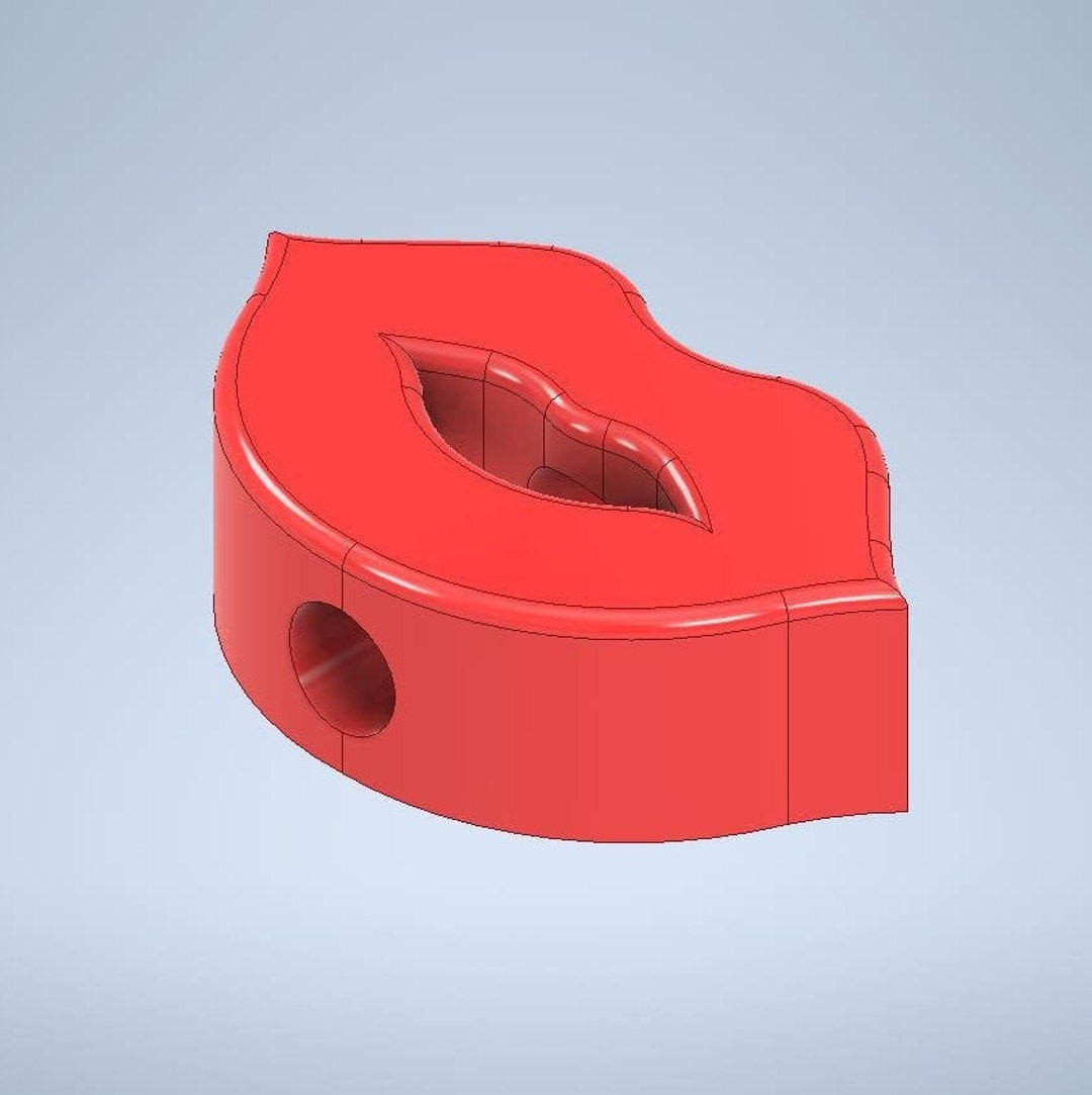 Lips Straw Topper STL File for 3D Printing - Etsy