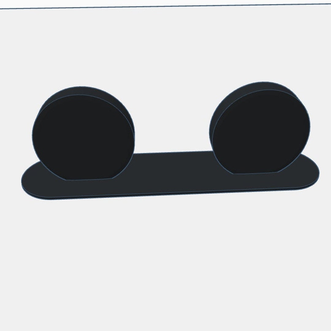 AirPod Max Headphones Mickey Mouse Ears Headband Strap STL File for 3D ...