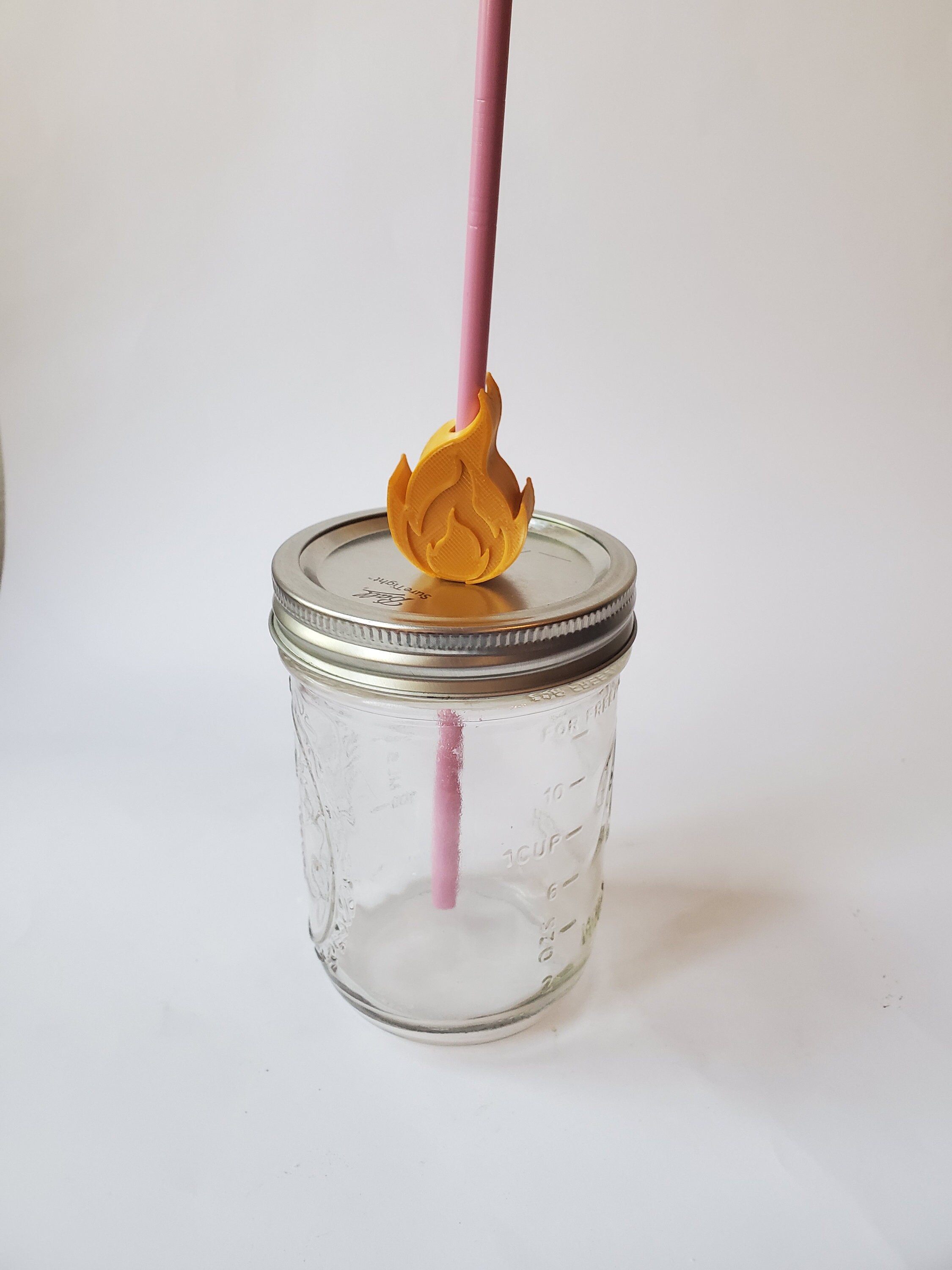 Camp Fire Straw Topper Straw Buddy Multiple Colors - Etsy