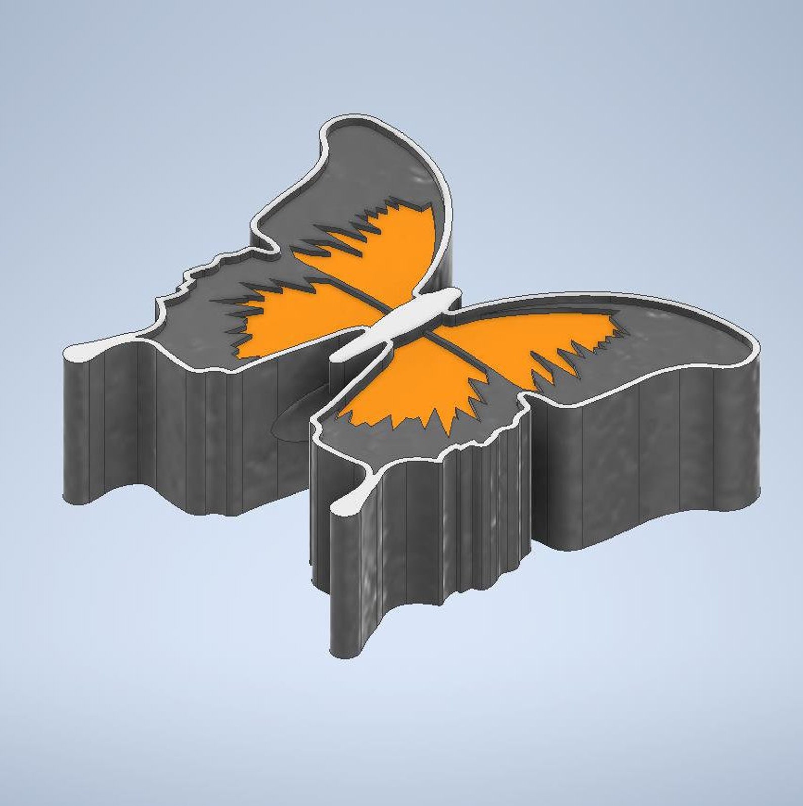 Monarch Butterfly Straw Topper STL File for 3D Printing - Etsy