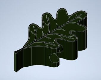 Leaf Stl File | Etsy